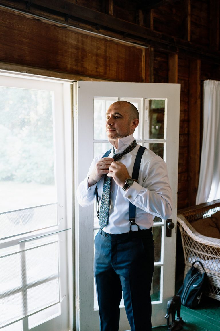 Intimate Backyard Wedding on Cape Cod | Charlotte + Stephen - Hope Allison Photography