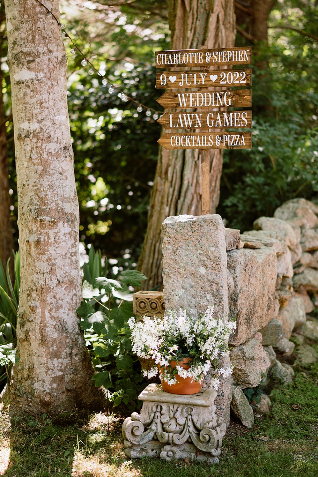 Intimate Backyard Wedding on Cape Cod | Charlotte + Stephen - Hope ...